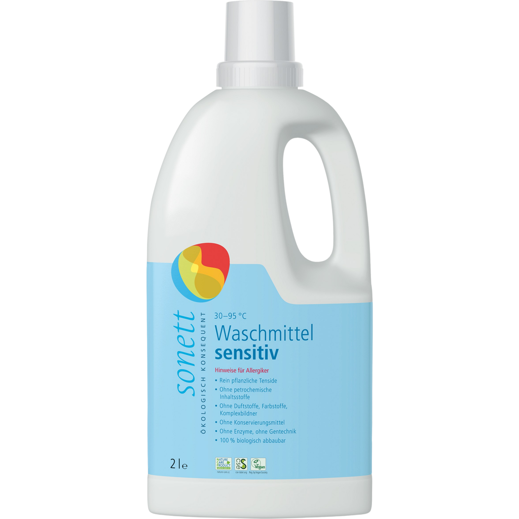 Sonett Vloeibaar Wasmiddel Sensitive - Ecosplendo online shop