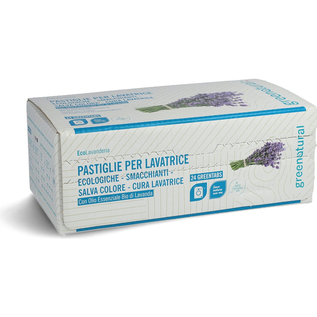 Greenatural Laundry Detergent Tabs, 24 Pieces - Ecosplendo Online Shop ...