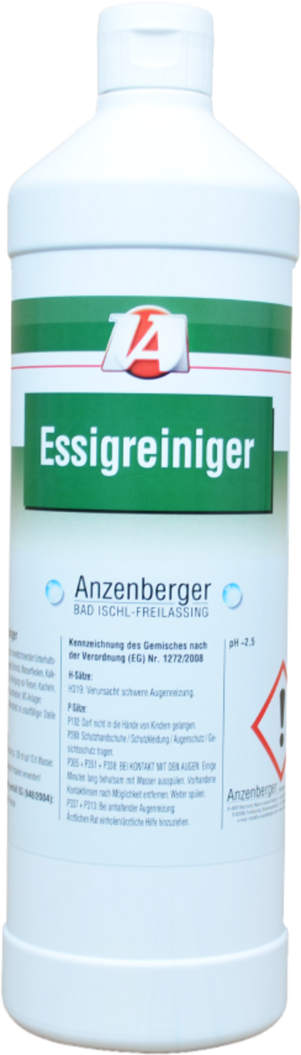 Anzenberger Nettoyant au Vinaigre, 1 L - Boutique en ligne Ecosplendo ...