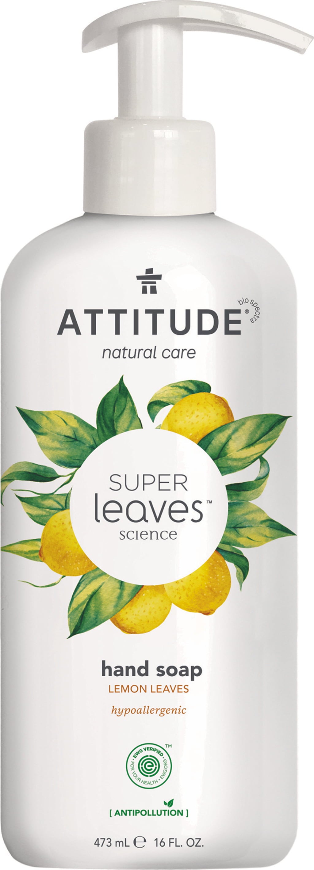 Attitude Super Leaves sapun za ruke - limun - Ecosplendo online shop