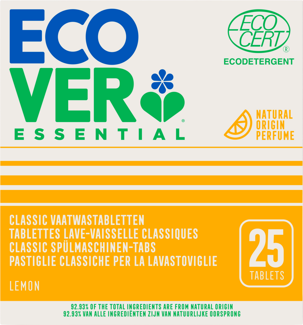 Ecover Essential Citrom mosogatótabletta - Ecosplendo Online Shop