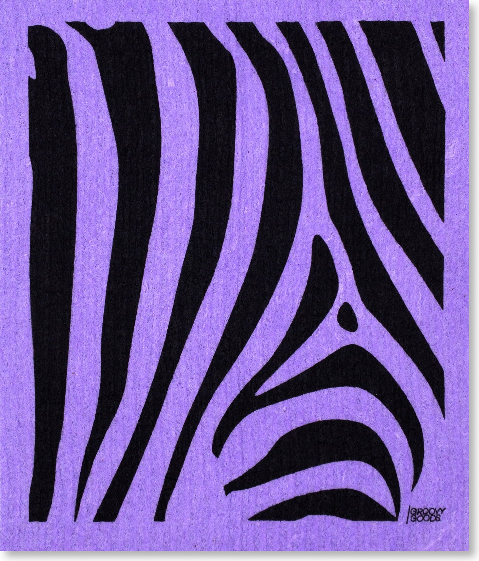 GROOVY GOODS Svampduk Zebra - Ecosplendo